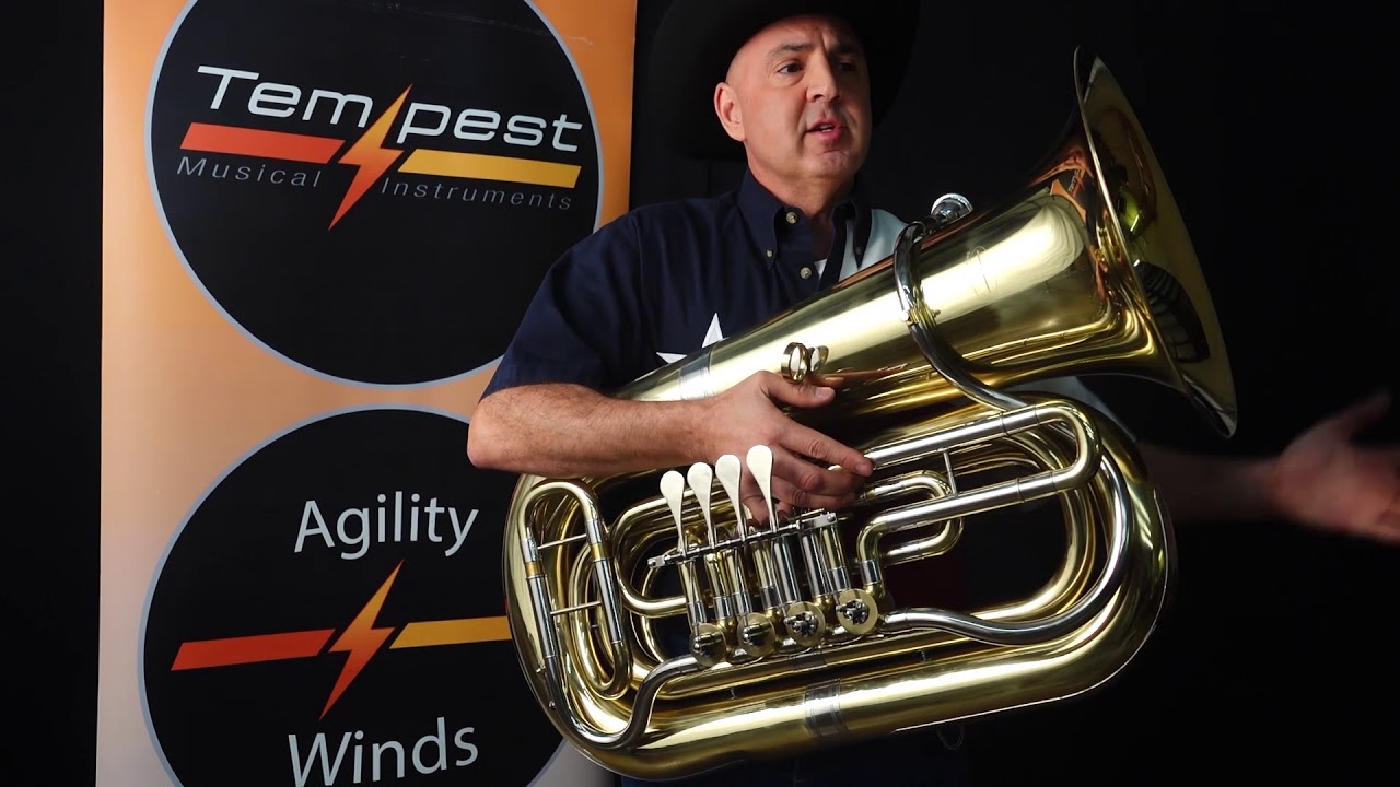 Tempest Musical Instruments - 3/4 Size Tuba - Munich - YouTube