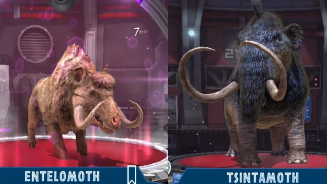 Entelomoth and Tsintamoth Legendary Unlocked || Jurassic World Alive ...