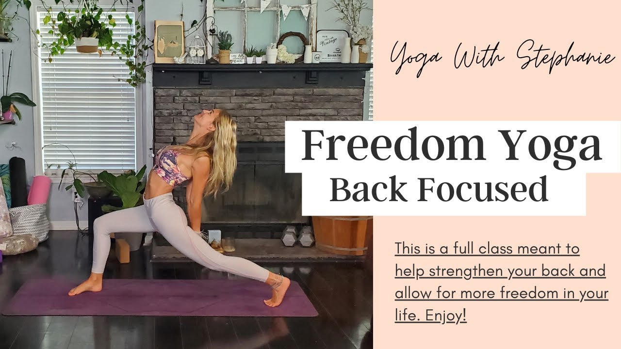 Full Yoga Class focused on Back | Heart Opening Back Strengthening Yoga ...