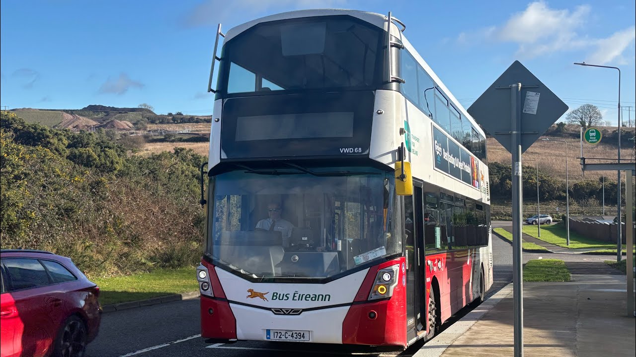 Bus Eireann VWD68 Volvo B5TL Route 207 St Patrick’s Street To Dublin ...