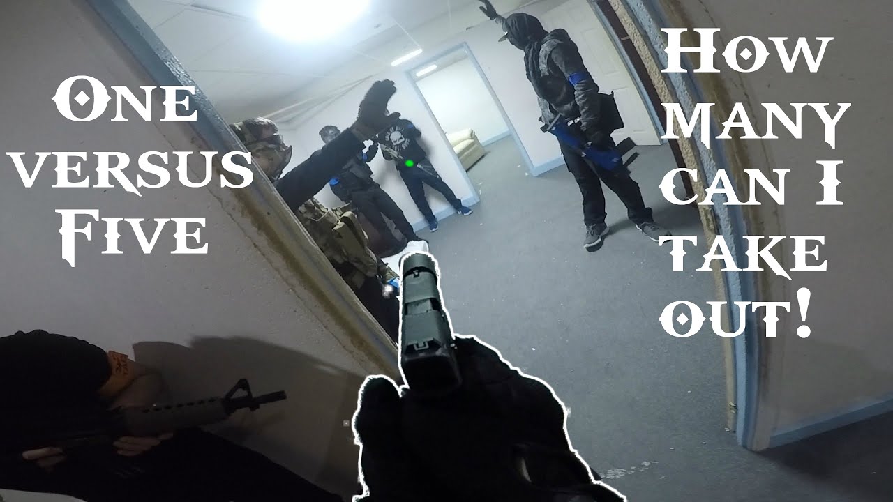 I Added a Mini Map (Airsoft CQB Gameplay) - YouTube