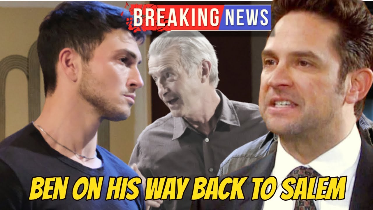 Great, Ben on his way back helps Stefan get rid of Clyde Days of our ...