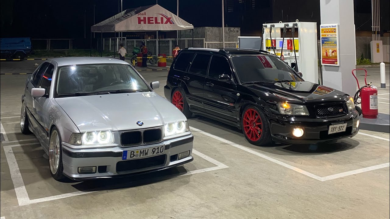 SUBARU SG5 & BMW E36 - YouTube