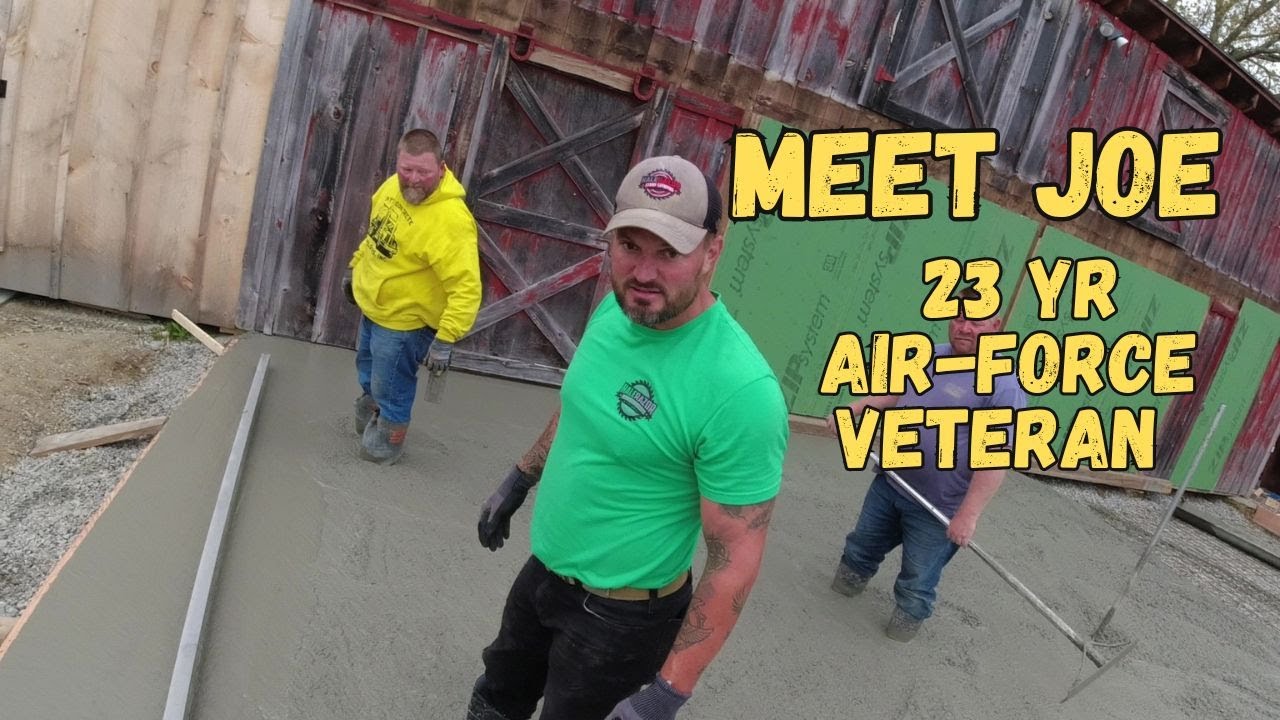New Student Learns How To Pour And Screed Concrete (Training in The ...