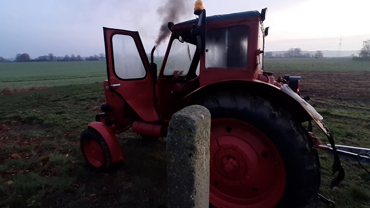 Belarus MTS 50 Cold Start - YouTube