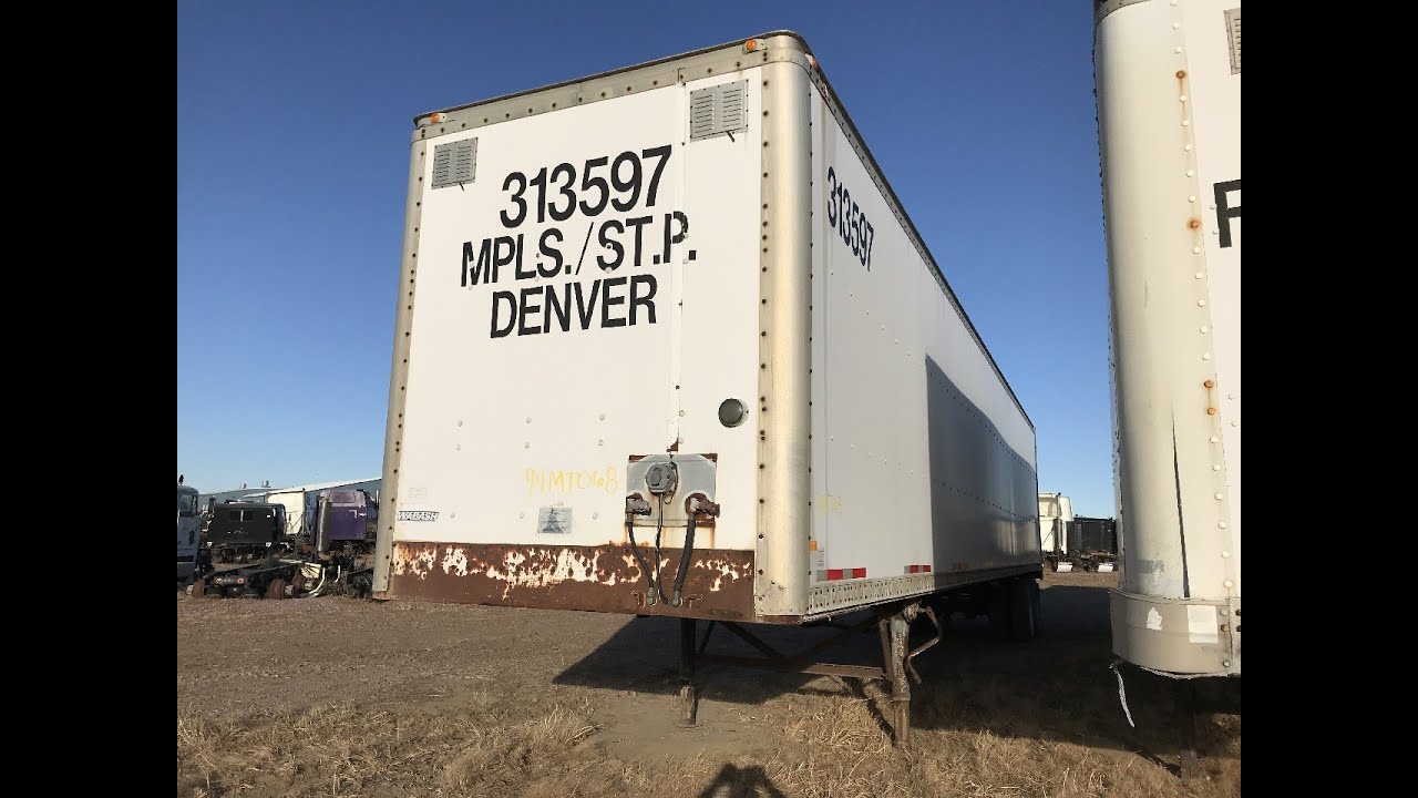 1994 Wabash TRAILER - Parts Unit 94MT068 - YouTube