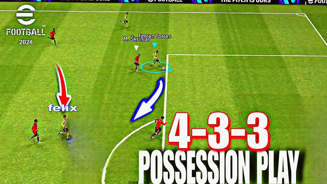 POSSESSION PLAY IS SIMPLE |POSSESSION|E FOOTBALL 2024 - YouTube