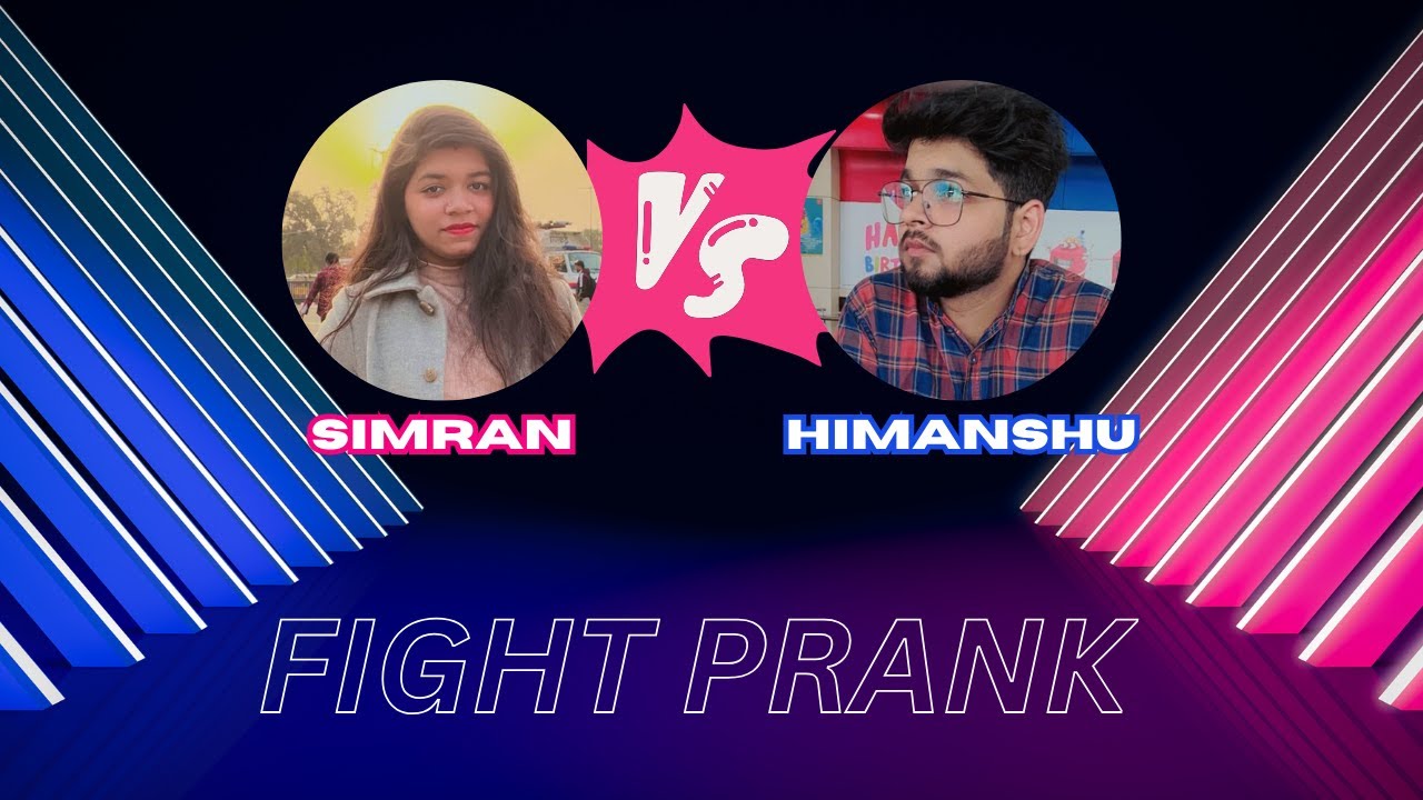 Simran ke Sath Fight Ka Prank 😱 | Unbelievable Reaction | Roo gyi ...