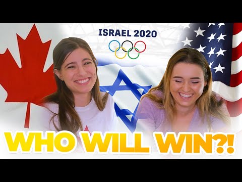 Israel OLIMpics 2020 - Canada VS USA! - with Marissa Brower 🤩❤️🔥