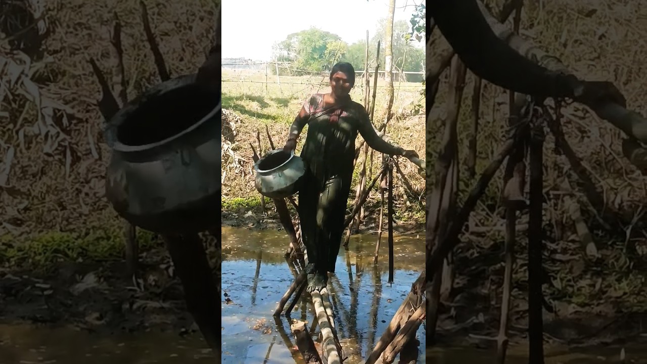 কাদা মেয়েকে ভূত short funny video - YouTube