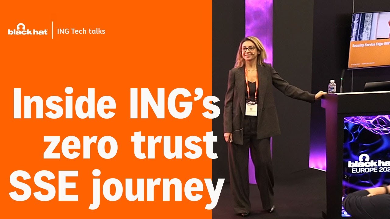 ING’s zero trust SSE journey | ING Tech talk with Digdem Ciftci at ...