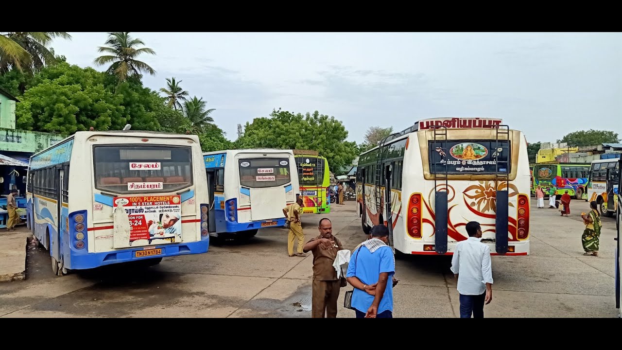 Chidambaram Bus stand - YouTube