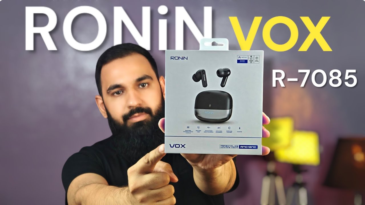 Ronin Vox R7085 earbuds review and unboxing video | Ronin software ...