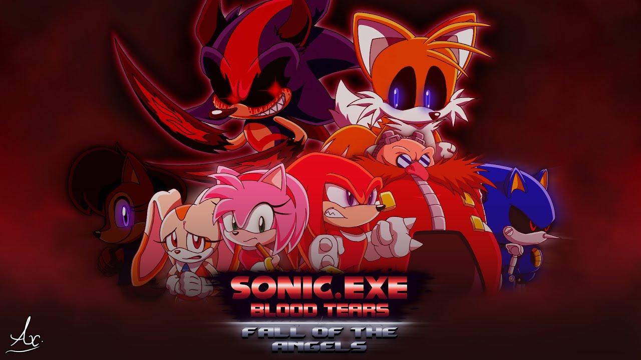 (REVISITED) Sonic.EXE - Blood Tears: Fall Of The Angels DLC Full ...