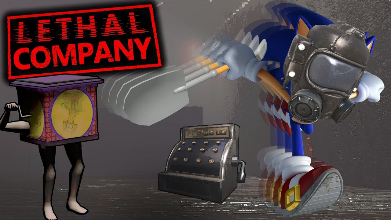 Sonic The Company Employee (Lethal Company w/ Friends) - YouTube