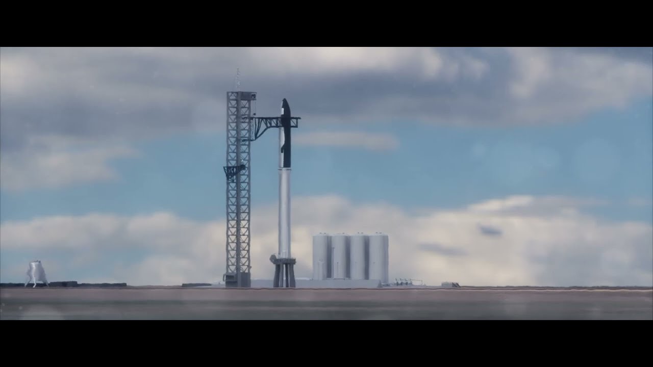 SpaceX Starship Stacking - YouTube