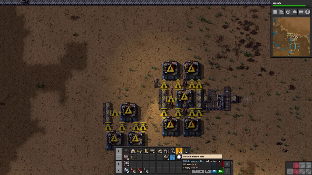 Factorio Bot Base - Advanced (Red) Circuits - YouTube