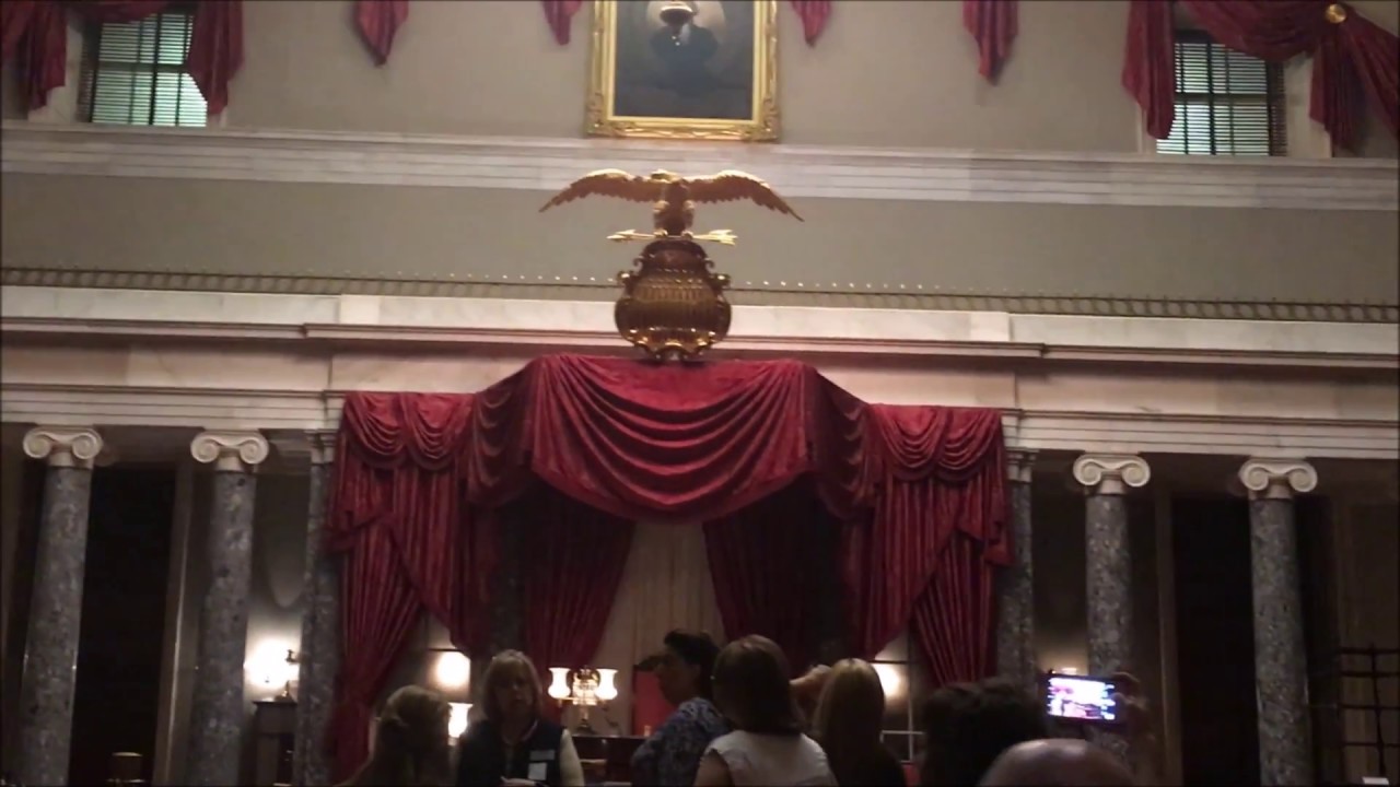 Old Senate Chamber US Capitol - YouTube