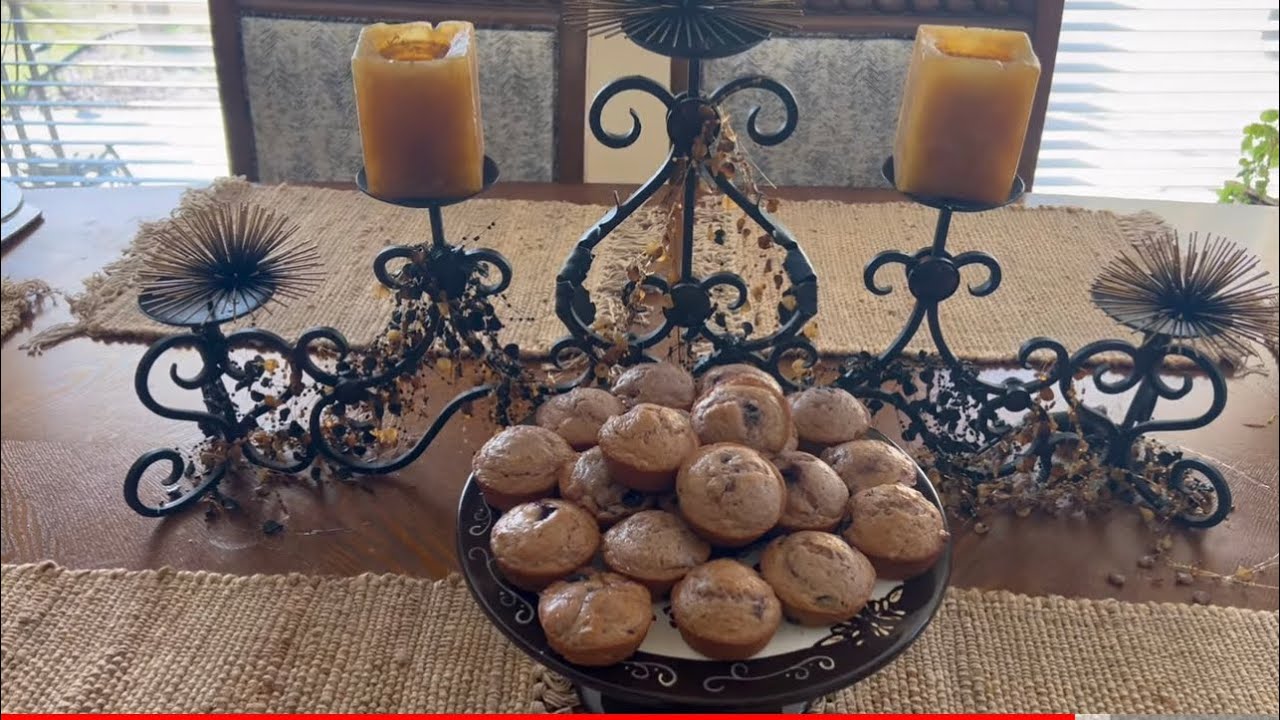 Homemade Mayo & Blueberry Muffins/Biscuits!! - YouTube
