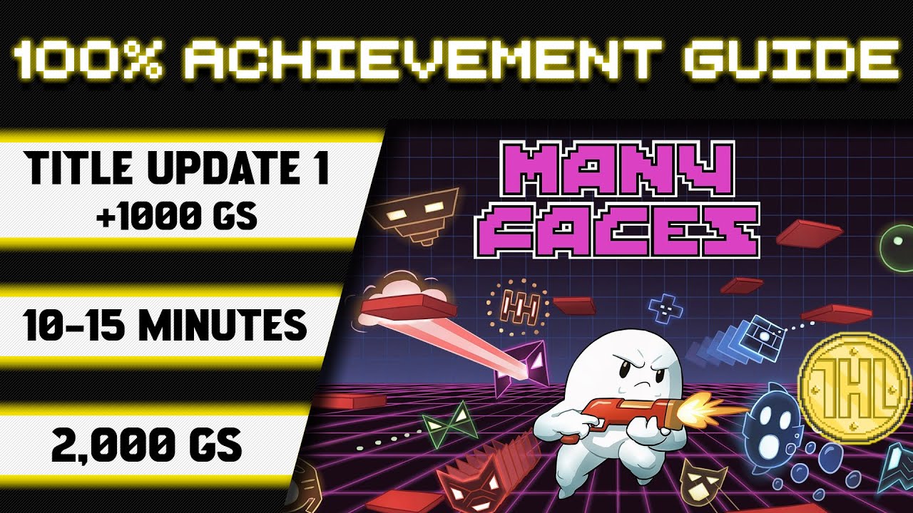 Many Faces: Console Edition Title Update Achievement Walkthrough (Xbox ...