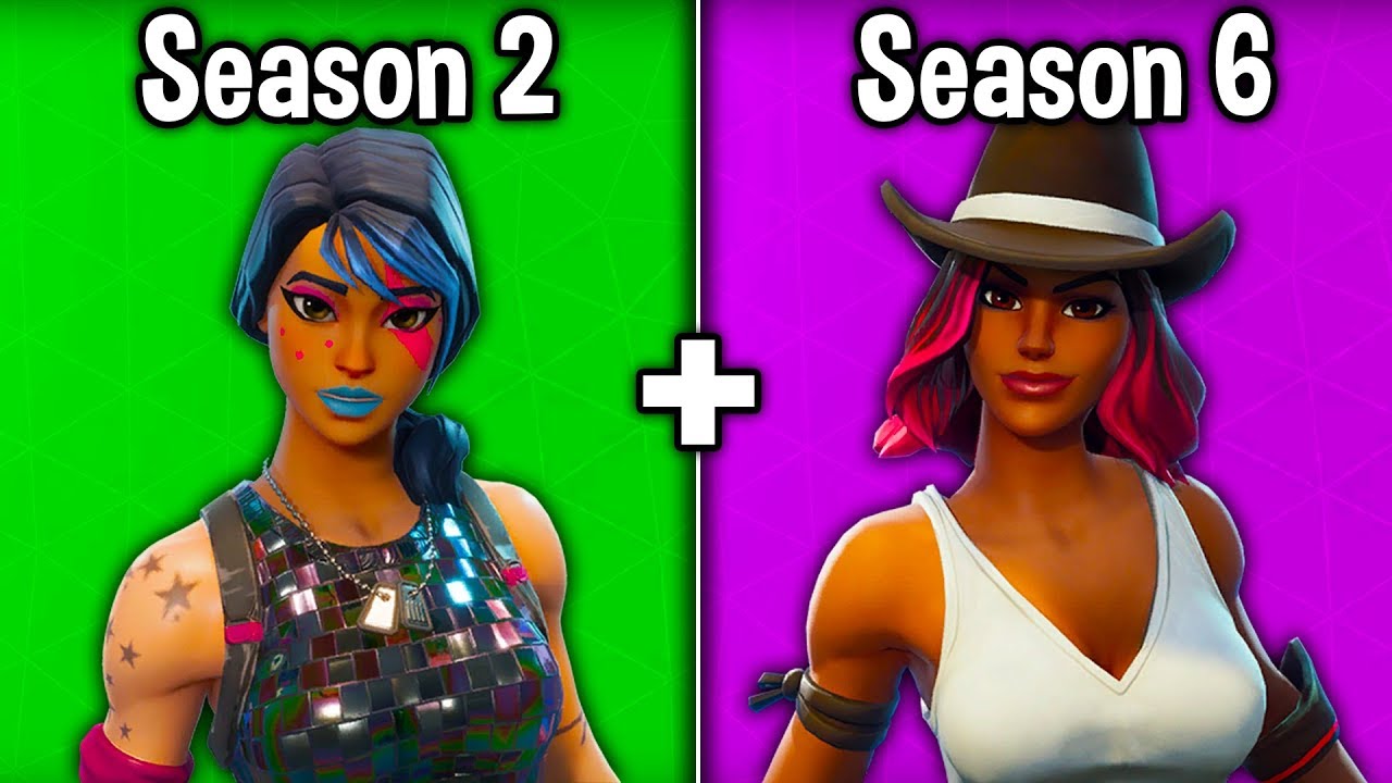 THE BEST BATTLE PASS SKINS of EACH SEASON! (Fortnite Battle Royale ...
