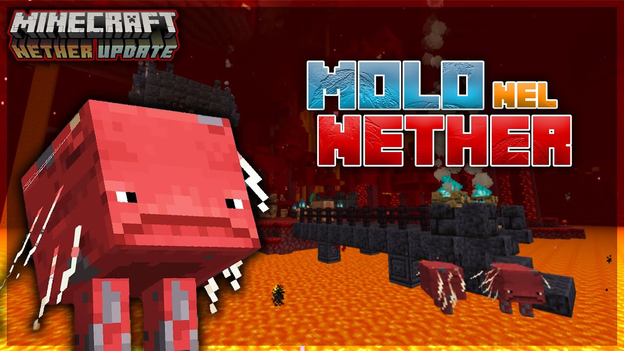 COME COSTRUIRE UN MOLO NEL NETHER DI MINECRAFT ITA 1.16 - YouTube