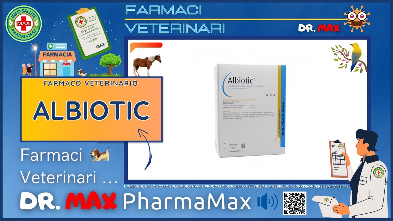 🐶 ALBIOTIC Farmaco Veterinario a cosa serve ? - Foglietto Illustrativo ...