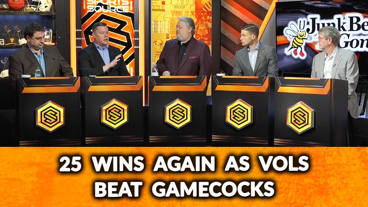 25 WINS AGAIN AS VOLS BEAT GAMECOCKS - YouTube