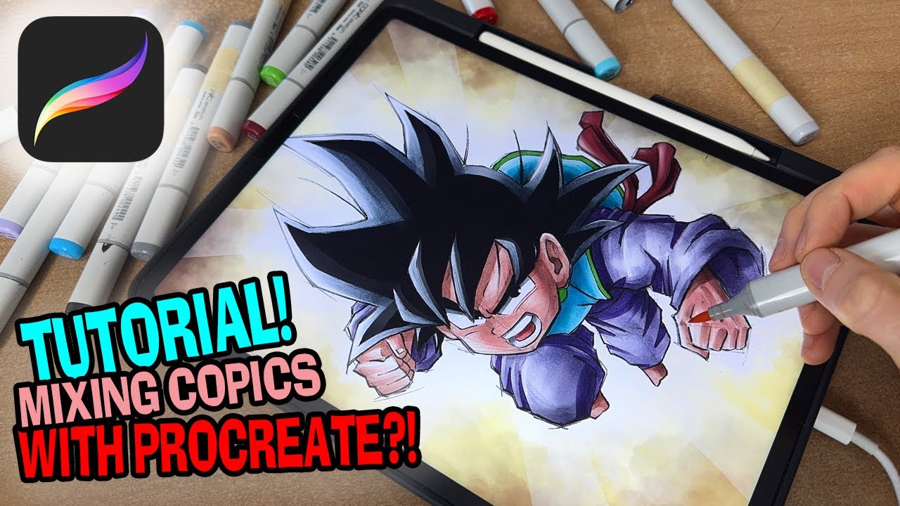 Fastest Way To COLOR In PROCREATE! - YouTube