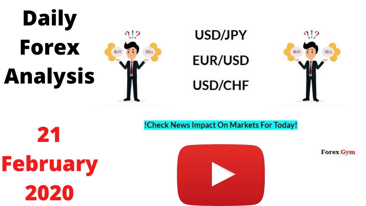 Daily Forex Analysis 21 February 2020 - YouTube