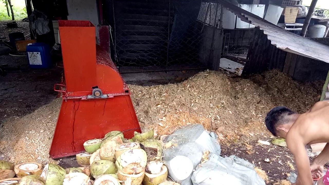 Coconut Decorticator - YouTube