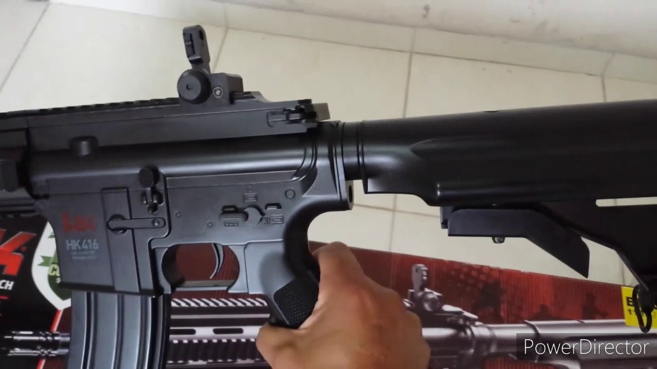 Rifle Umarex HK 416c - Teste Rápido e Review - YouTube