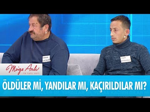 Öldüler mi, yandılar mı, kaçırıldılar mı? - Müge Anlı İle Tatlı Sert 13 Aralık 2017
