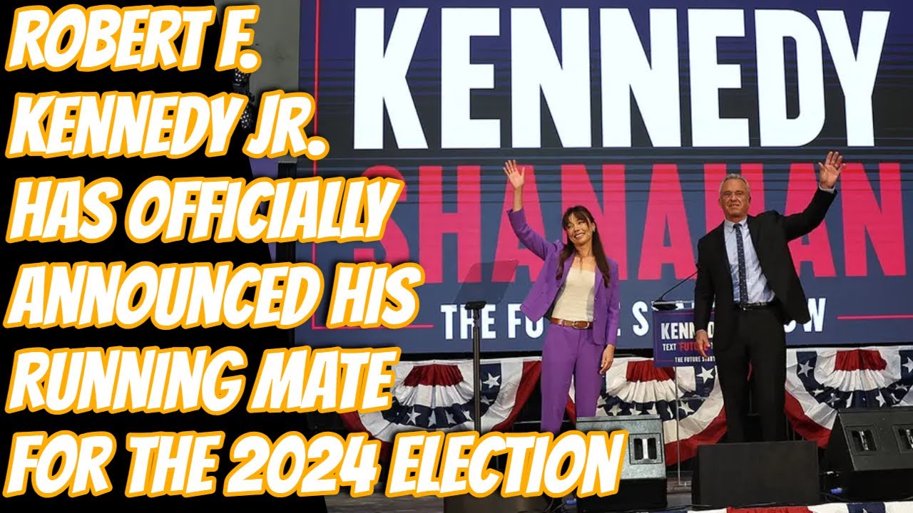 RFK Jr. Announces His Vice President As Nicole Shanahan | Another ...