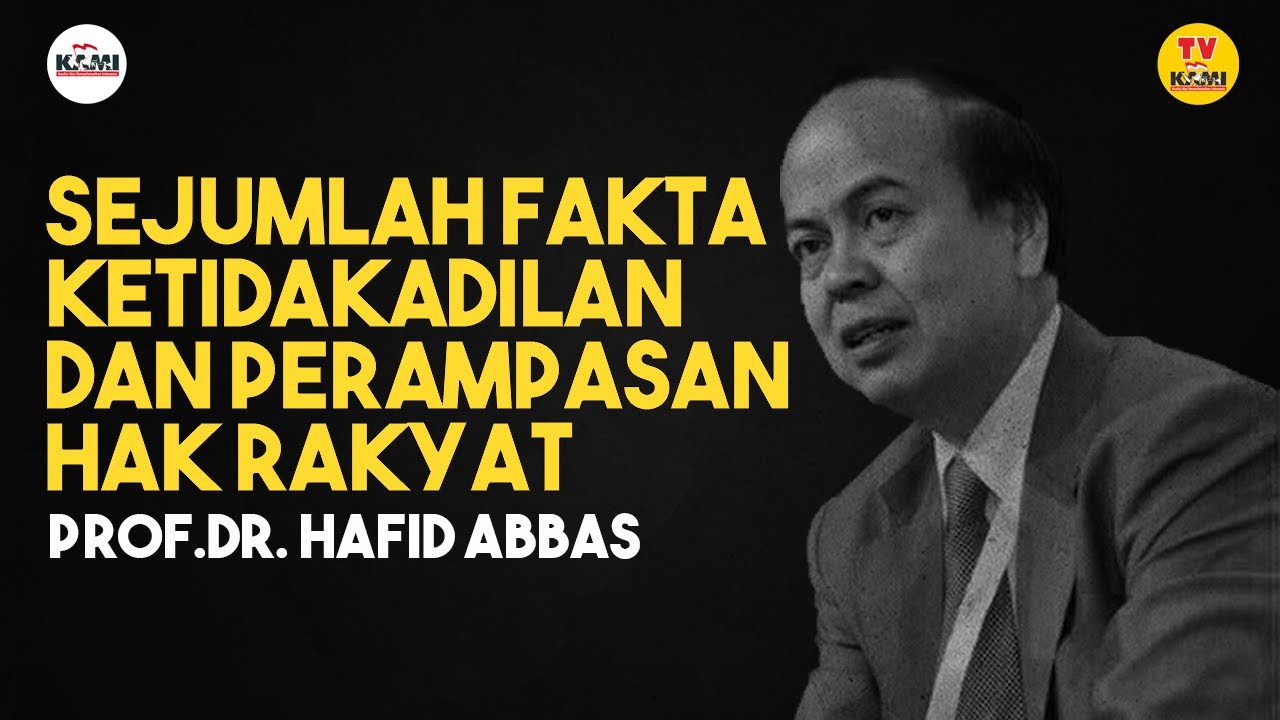 PROF. DR. HAFID ABBAS dalam KALEIDOSKOP SUMBER DAYA ALAM DAN LINGKUNGAN ...