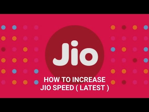 HOW to Increase Jio Speed (Latest)