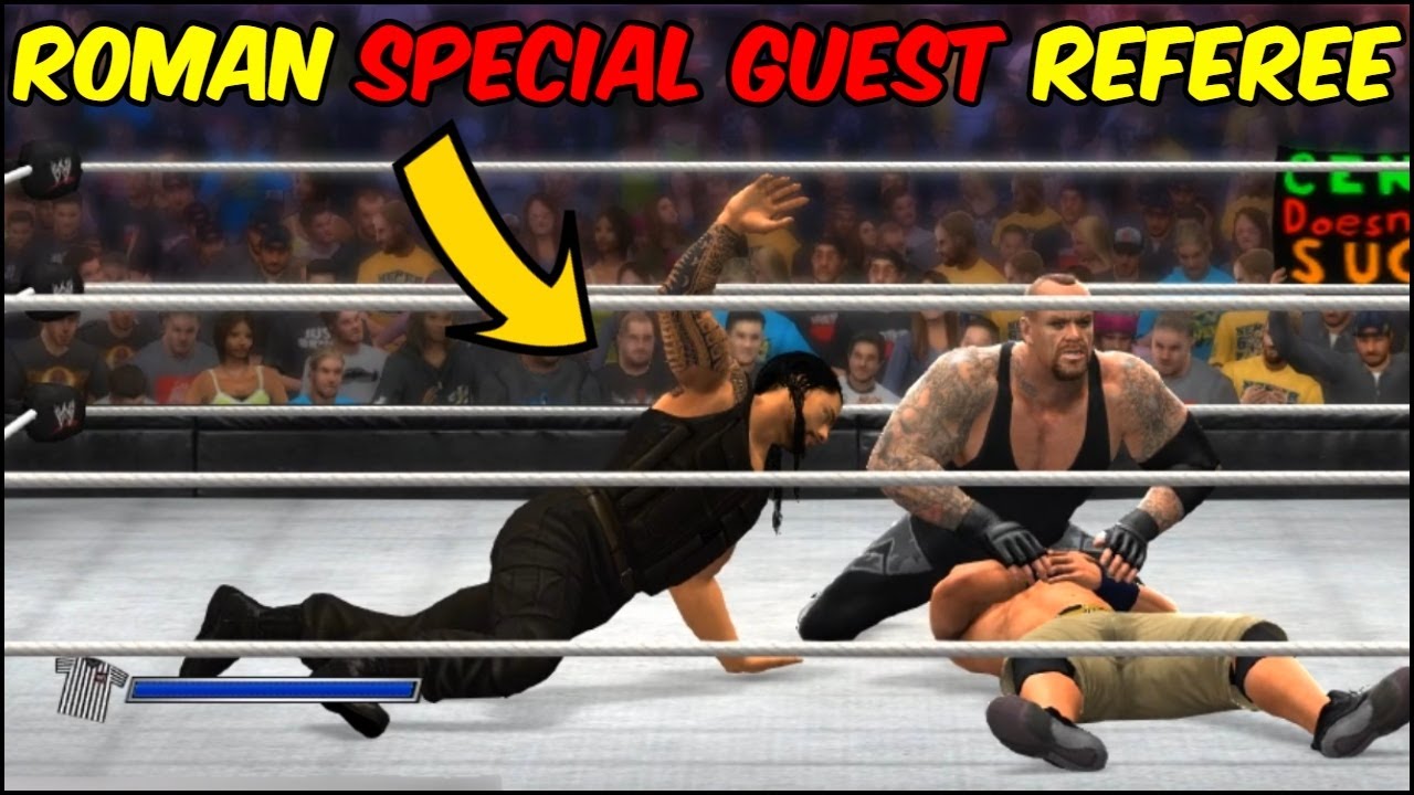 WWE 2K14 Roman Reigns SPECIAL GUEST REFEREE - WWE 2K14 Special Guest ...