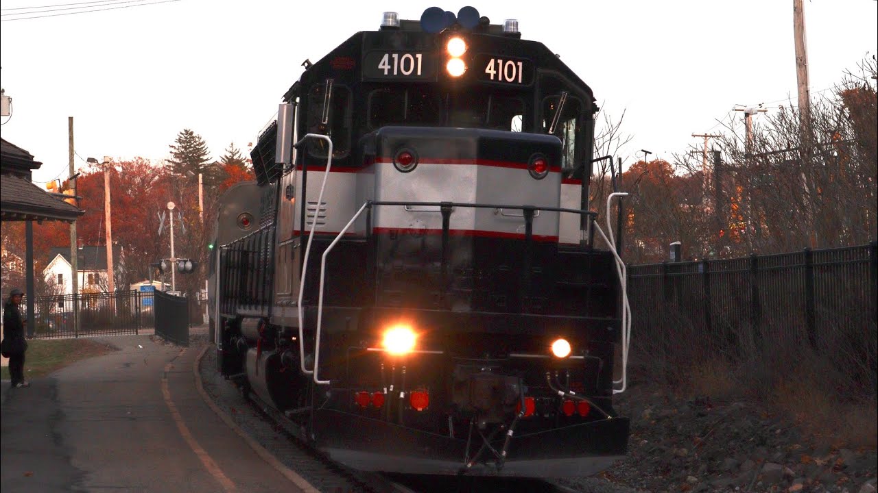 NJT’s New NJDOT Heritage Unit 4101 Leading its First Revenue Run on ...