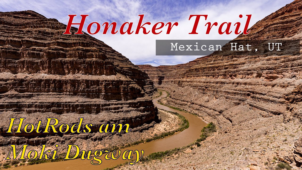 HotRods am Moki Dugway, Honaker Trail - YouTube