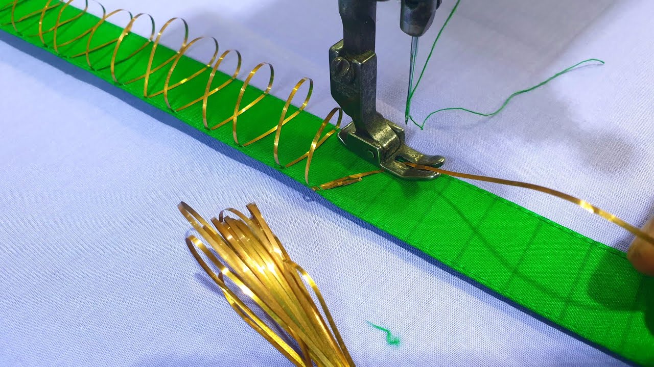 😯Best New Tricks for Mukesh and Kamdani Embroidery Work - YouTube