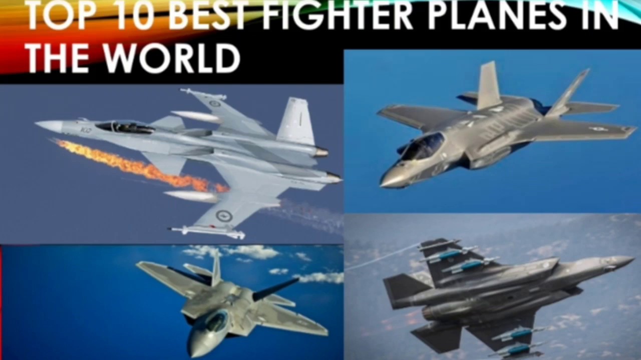 Top 10 best fighter planes in the world - YouTube