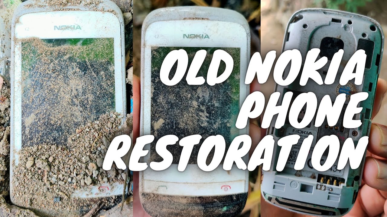 Nokia Old Phone restoration | How to restore Nokia C2-03 | Restoring ...
