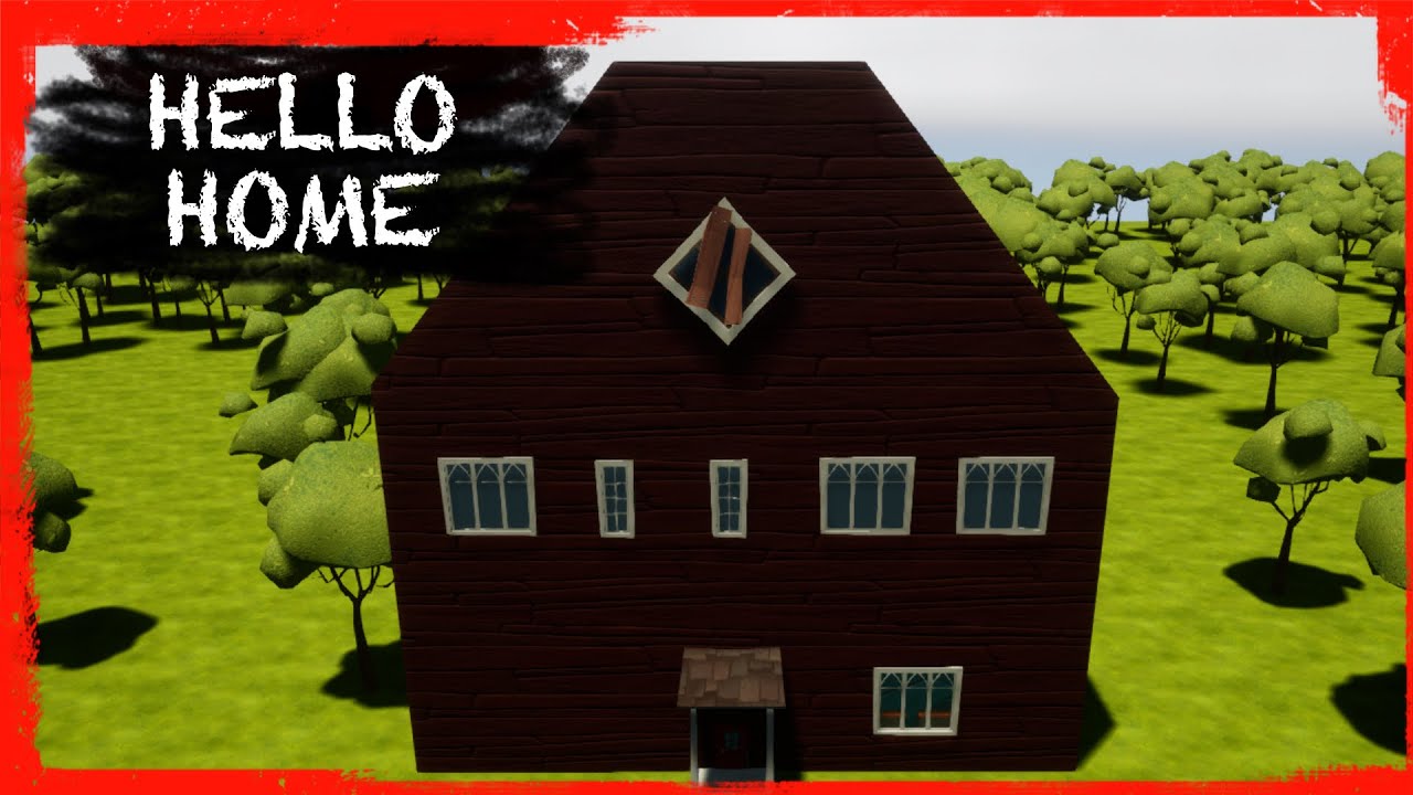 HELLO NEIGHBOR MOD KIT: HELLO HOME [ONE HOUR CHALLANGE MOD] - YouTube