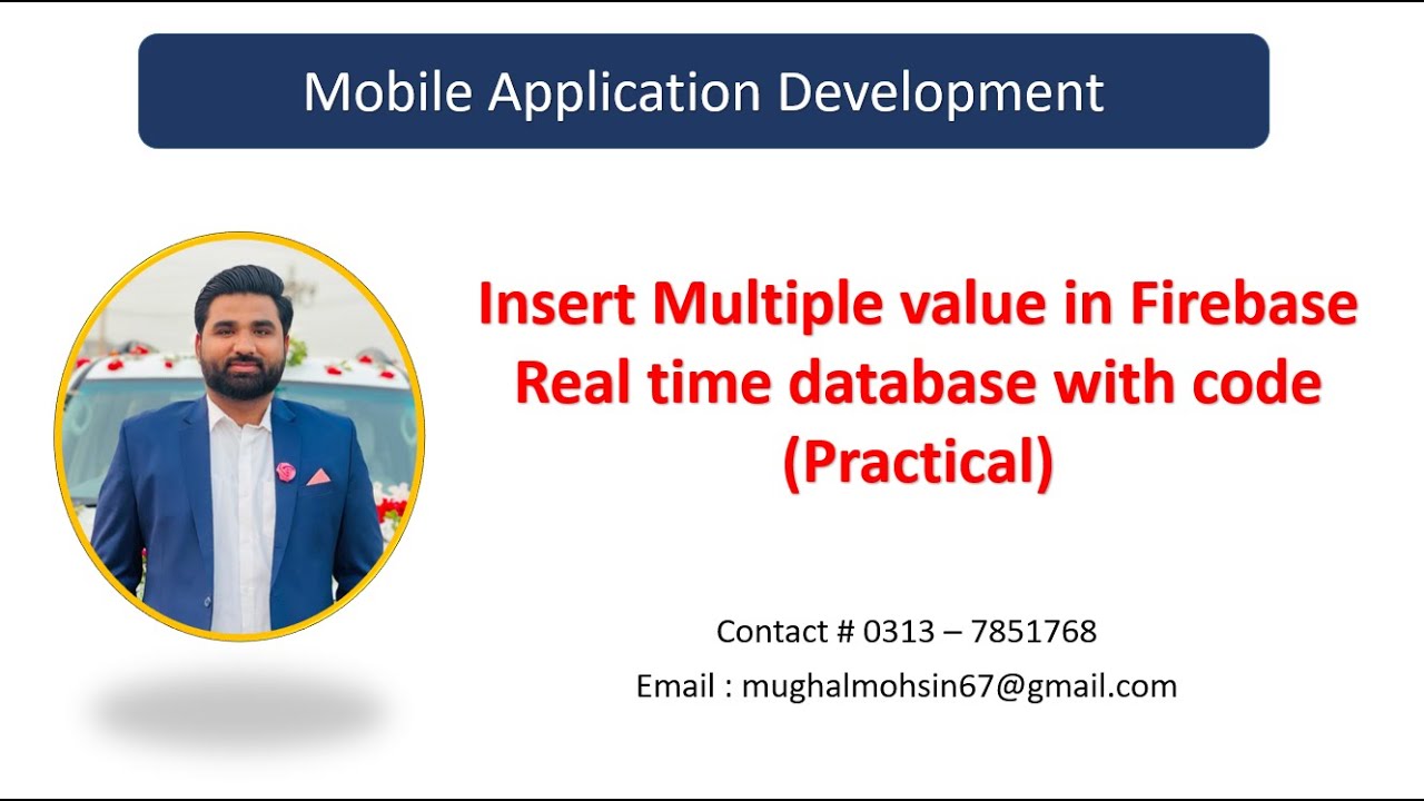 Multiple Data Store In Firebase Real Time Database With Code Android