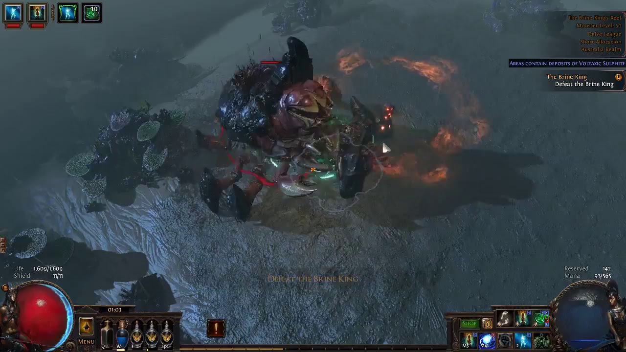 Path of Exile - Leveling Pathfinder Blade Vortex - YouTube