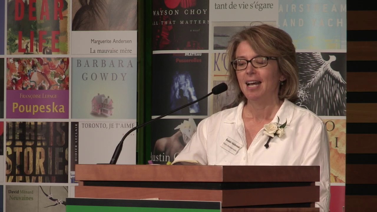 Trillium Book Award 2017 Author Readings | Susan Holbrook - YouTube