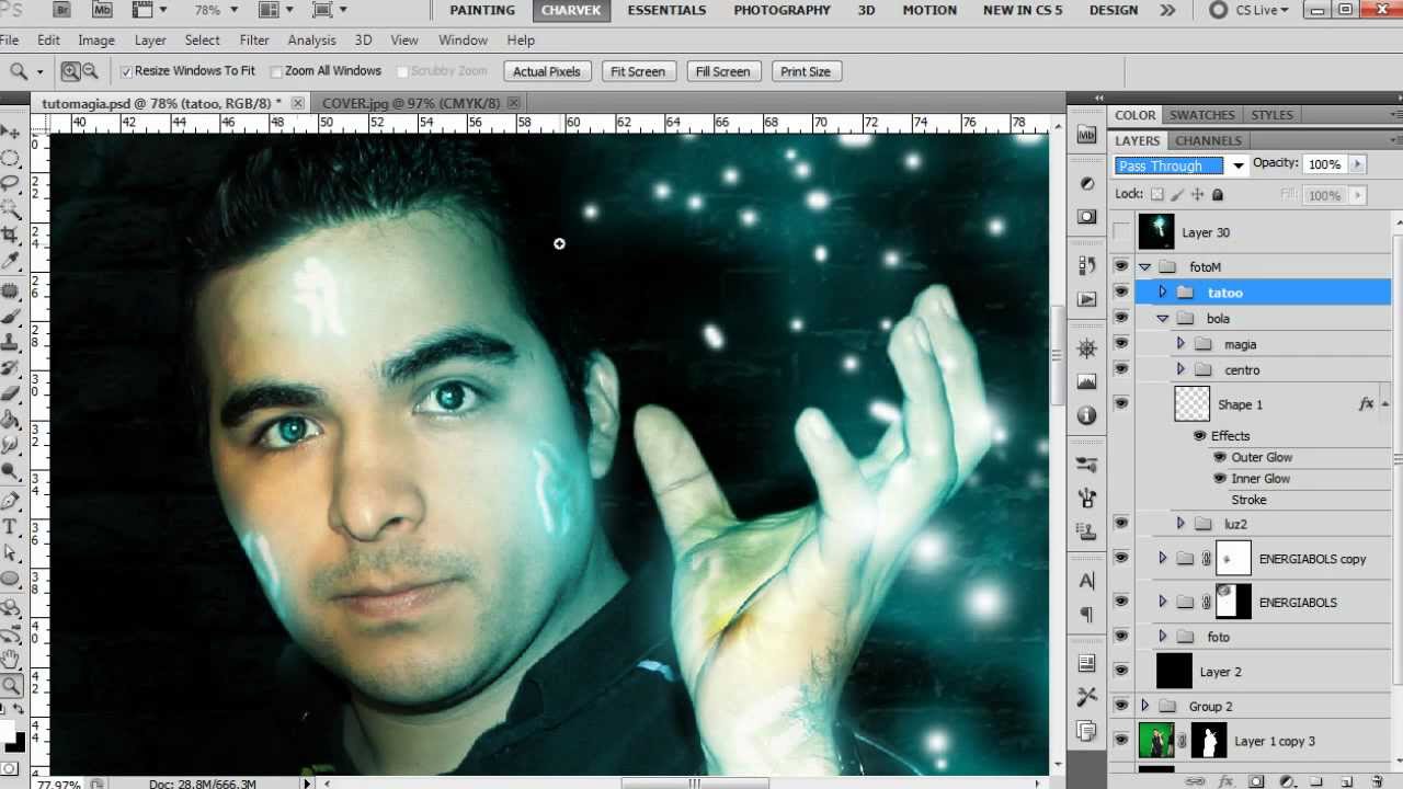 Tutorial de Photoshop-"Magia" - Ep.19 - YouTube