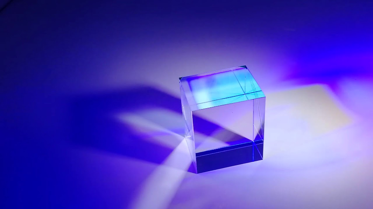High Precision Optical Glass Prism Glued prisms - YouTube