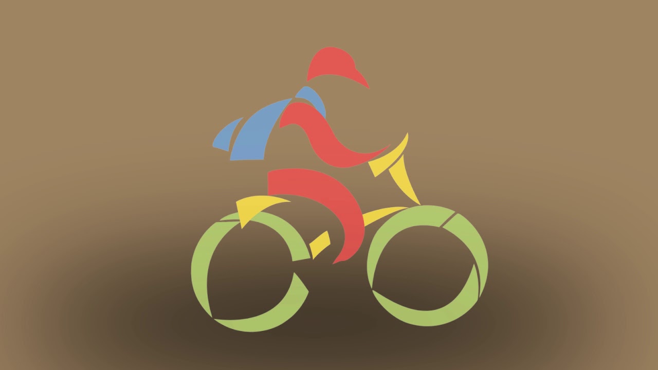 Rider cycle animation - YouTube