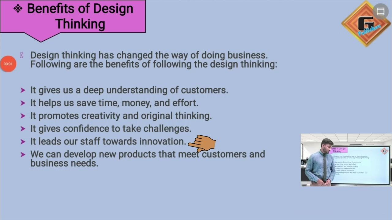 Gohar Computer Science 7|Unit 6|Lec 3|Benefits of Design Thinking - YouTube
